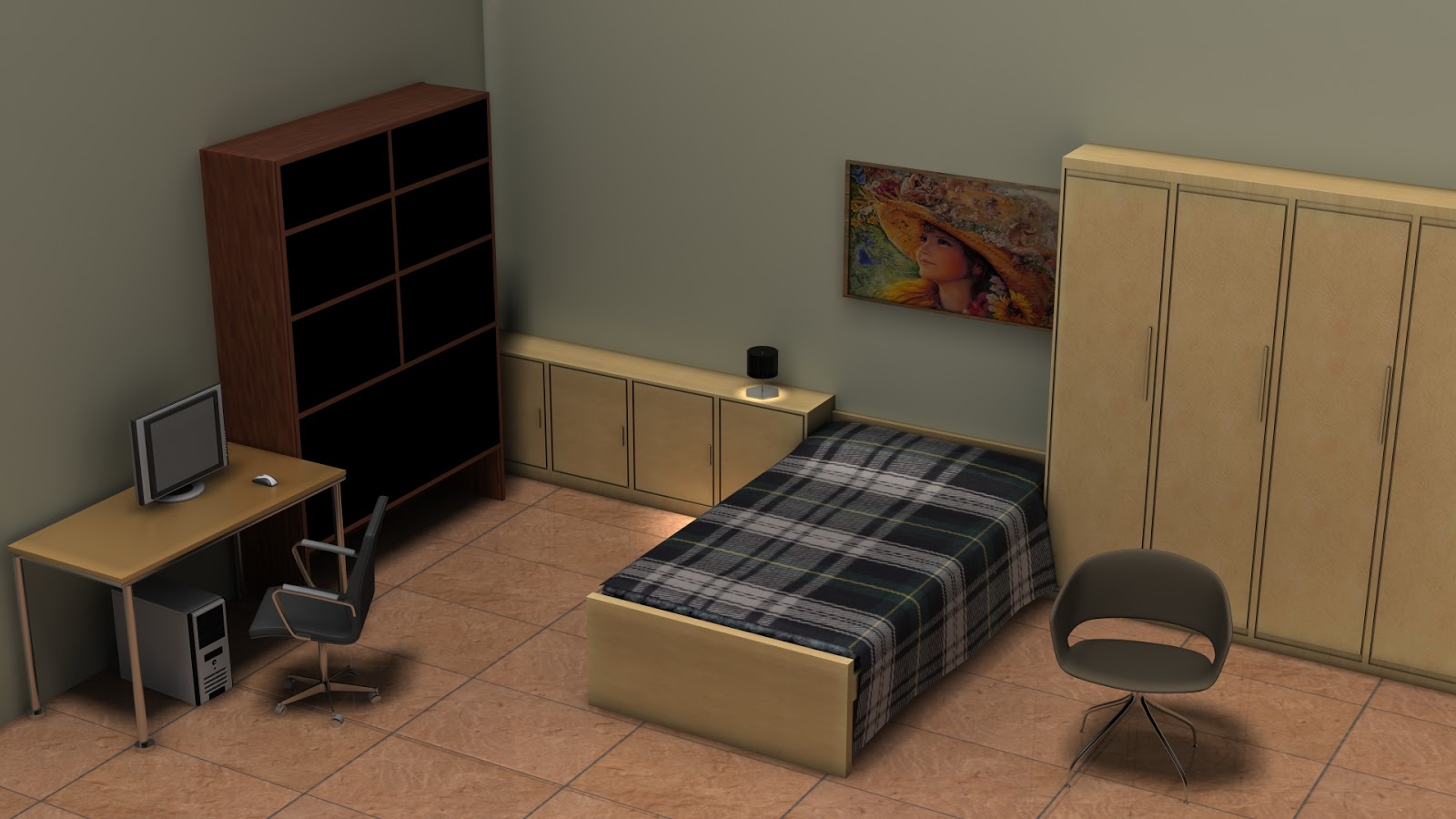 Sajid Designs: 3d interior design room 3ds max