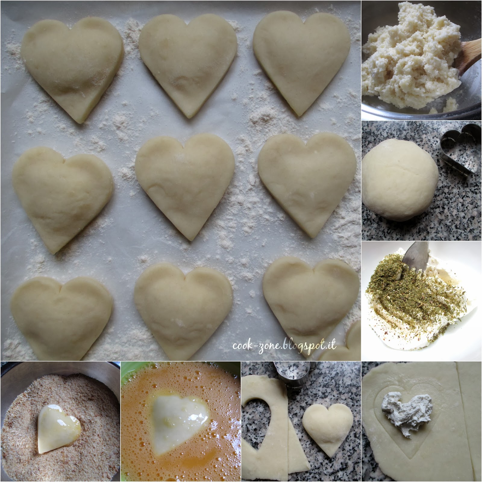 CoOk ZoNe: Cuoricini al formaggio