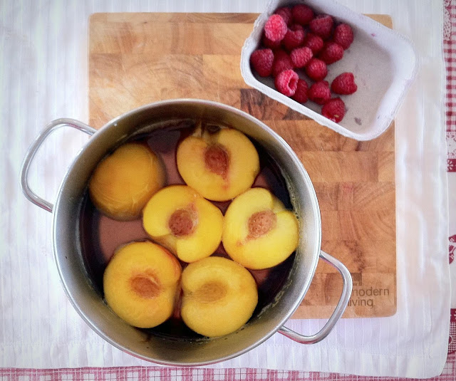 kayla marie's kitchen: Peach Melba French Toast