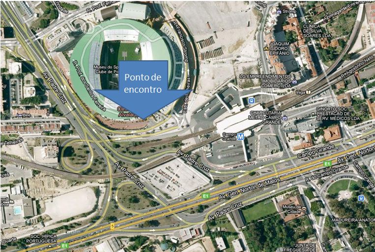 Pernas de Gafanhoto: Corrida do Sporting - Ponto de encontro