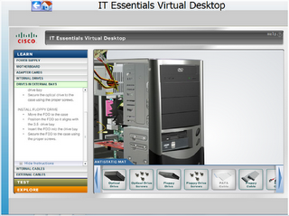 Dek'Wiar: Tutorial menggunakan Cisco IT Essentials Virtual Desktop