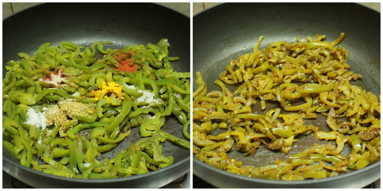 Aromatic Cooking: Capsicum Saute/Stir Fry