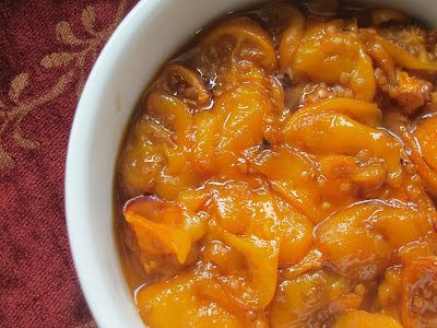 Shoot and Eat: Golden Tamarillos roasted in a Figgy Syrup