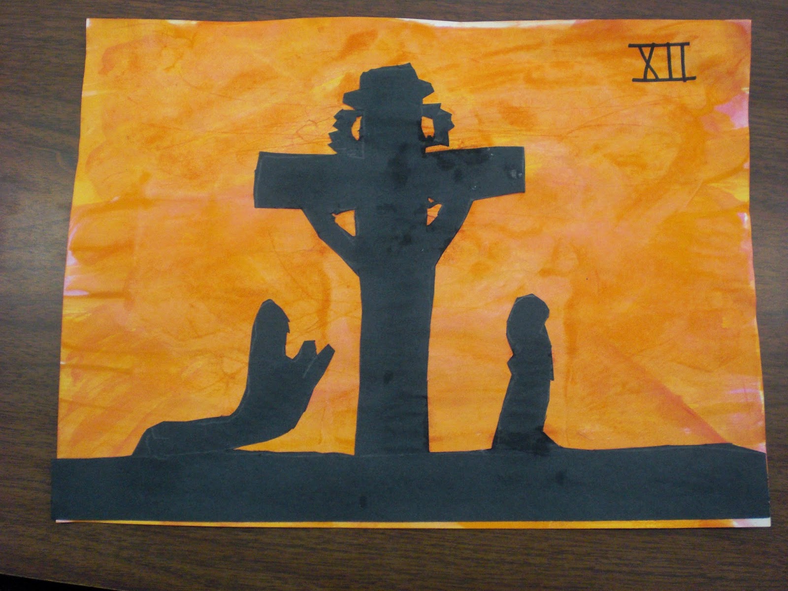 Look to Him and be Radiant: Sunset & Shadow Stations of the Cross Art ...