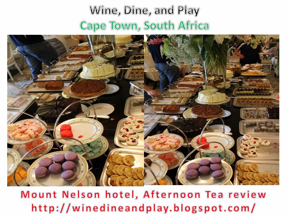 Wine Dine and Play: Mount Nelson Hotel Afternoon Tea