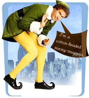 Stuff by Cher: I'm a cotton-headed ninny-muggins