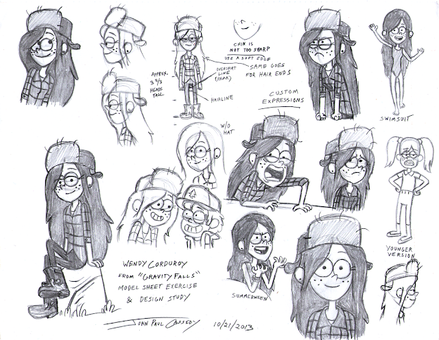 Production Concept Art : Gravity Falls- Concept Art
