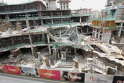 ALL ABOUT SAFETY: A Worker Injured Due To Concrete Slab Collapsed