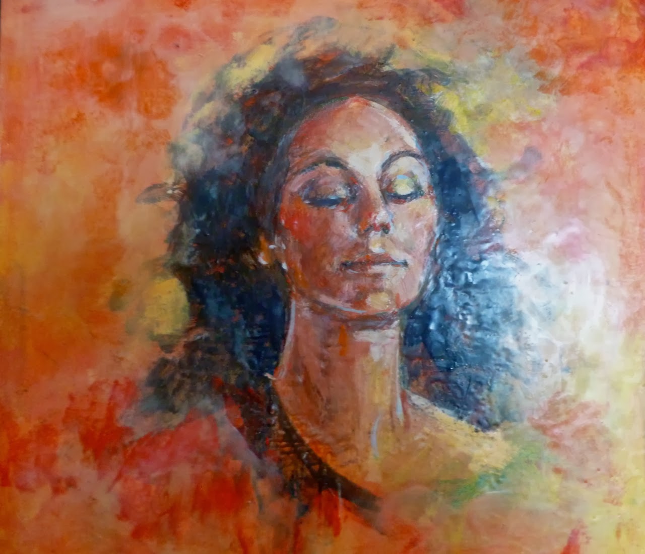 60 Years of Making Art: More unfinished portraits in encaustic, oil and ...