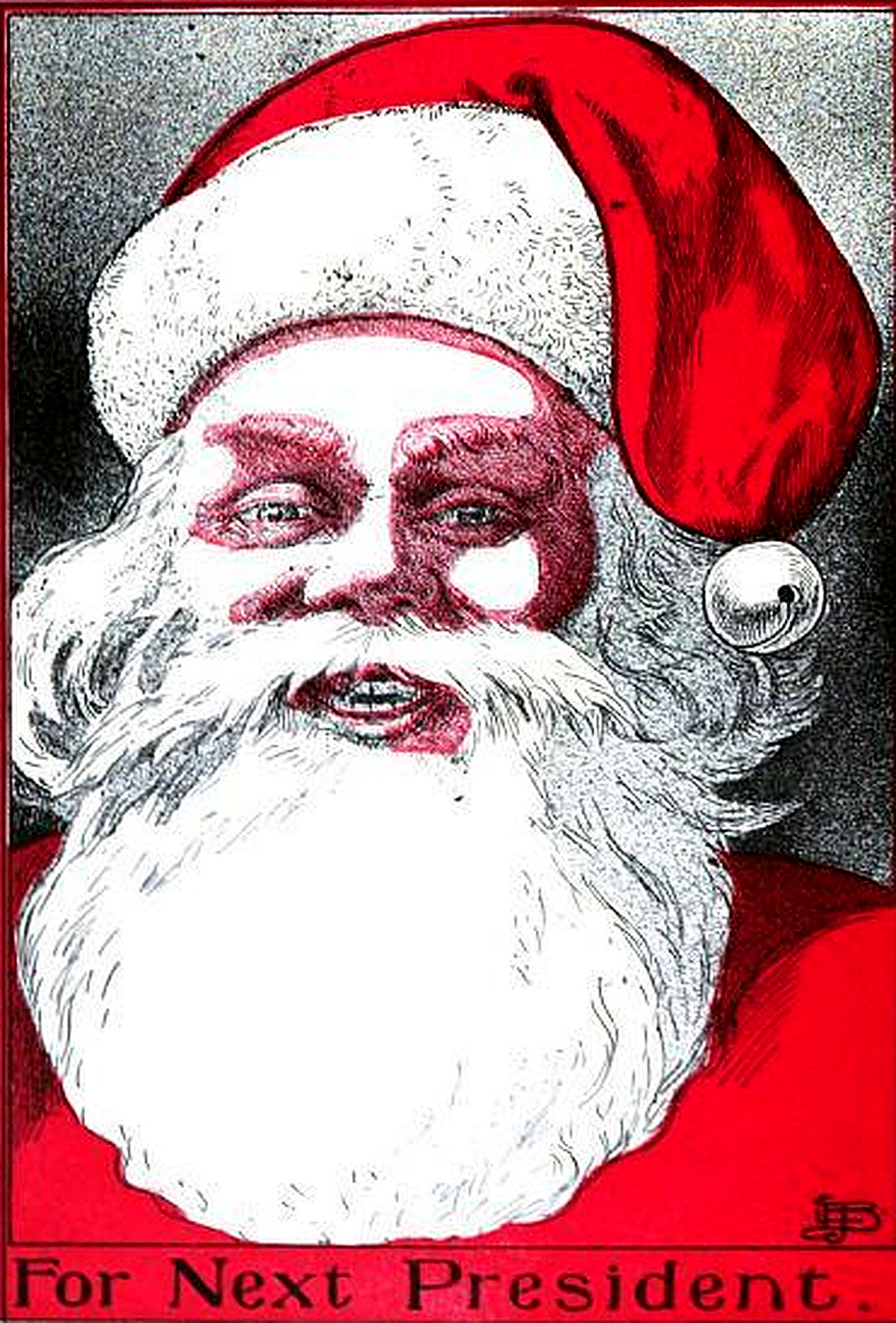 Santa Claus for President Public Domain Clip Art Photos and Images