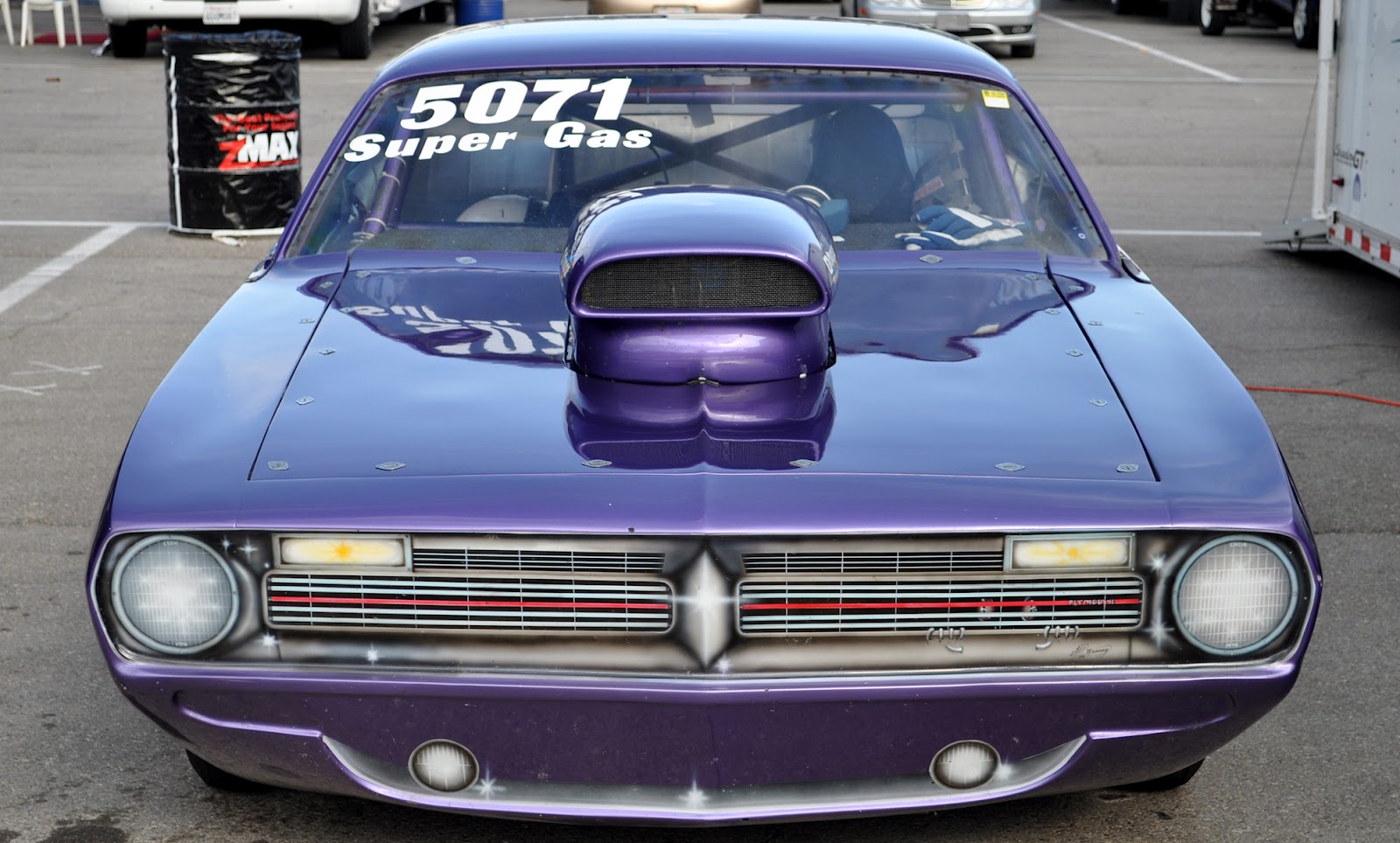 Just A Car Guy: Super Gas 440 Barracuda, with a wicked little monster ...
