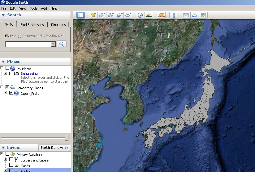 A Basis Life: Generating KML for Japan (or any country) for thematic ...