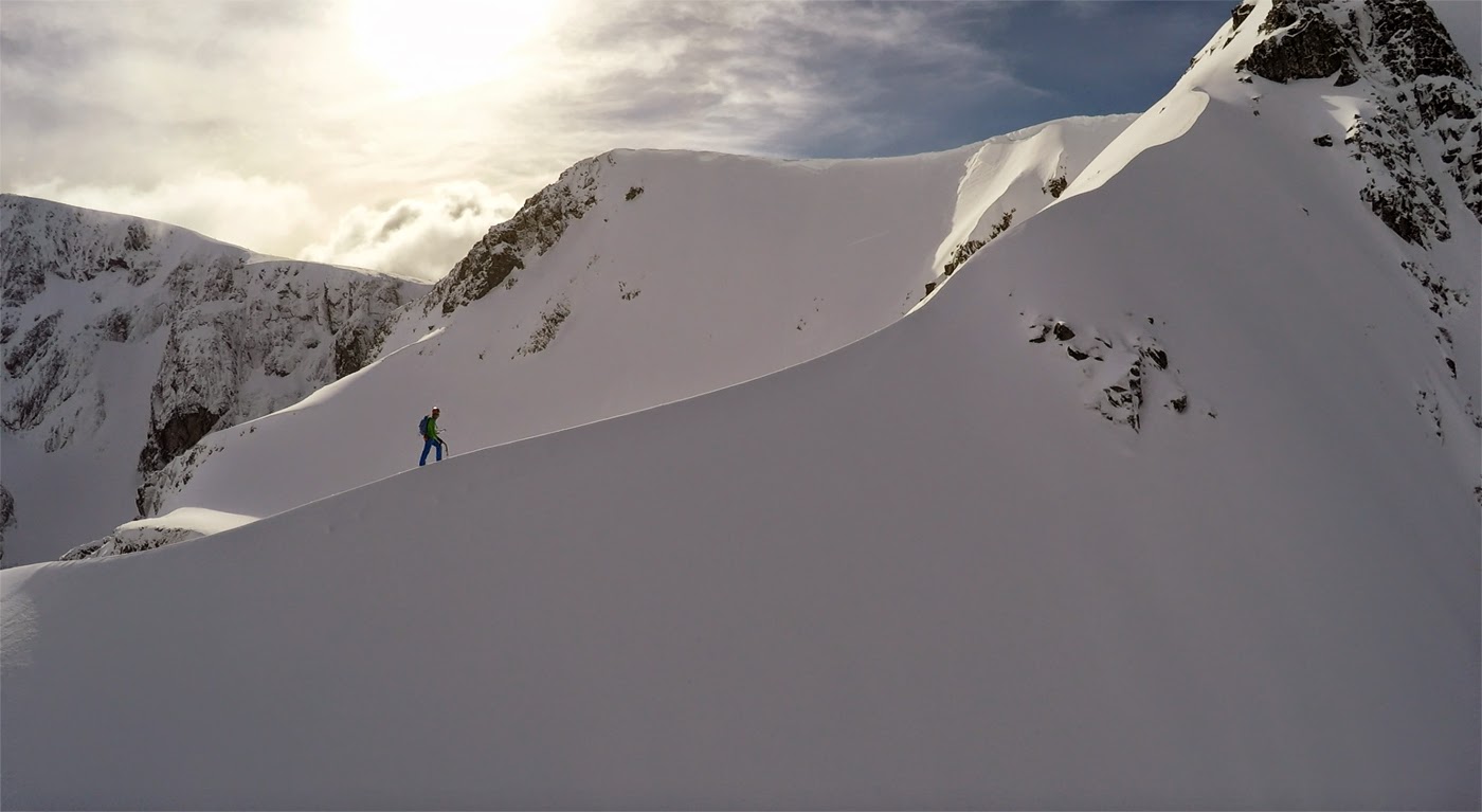 Rob Johnson: Ledge Route, Ben Nevis