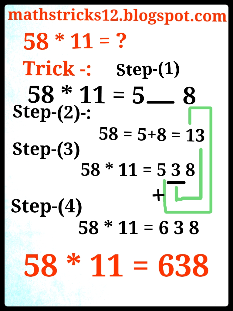 Fast Multiply By 11 Of Any Numbers In Hindi Maths Tricks In Hindi fast-multiply-by-11-of-any-numbers-in-hindi-maths-tricks-in-hindi