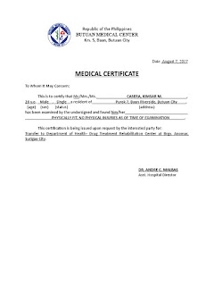 medical certificate philippines - philippin news collections