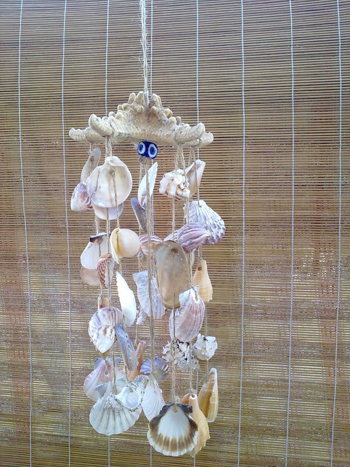 Nature of the Sea: Driftwood n seashell wind chimes