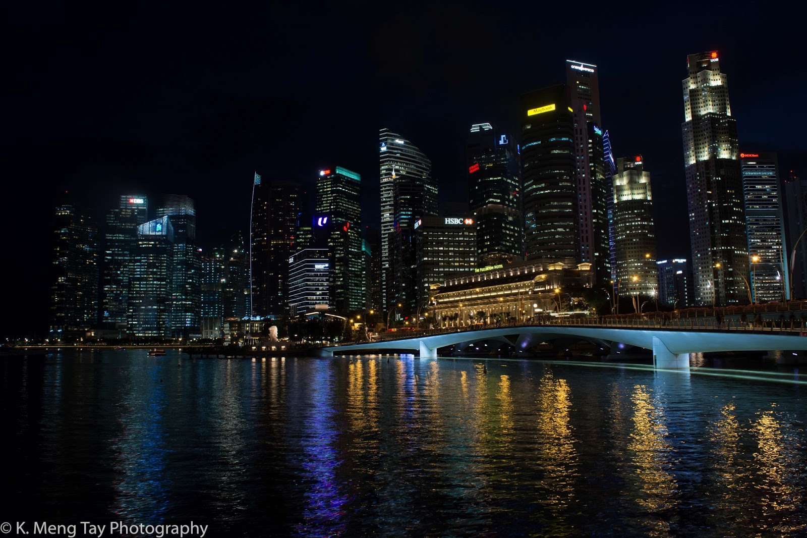 Meng's Travels: Night Scenes Around Marina Bay