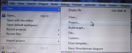 Sekolah INF: Tutorial membuat Projek OpenGL di Codeblock