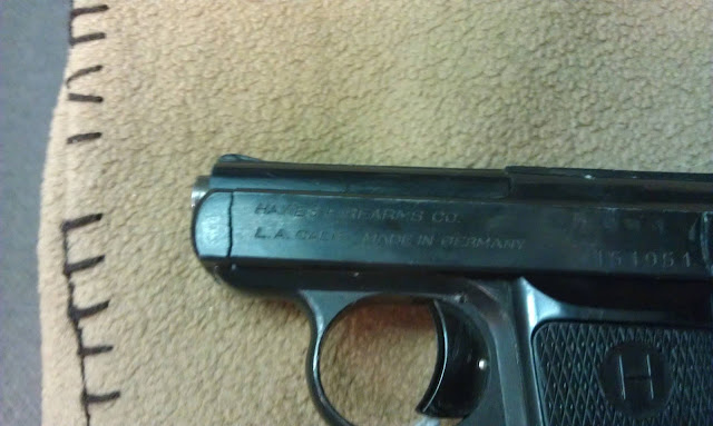 We have Guns, Ammo and Safes: Hawes .25 Auto-Gunsmith Special