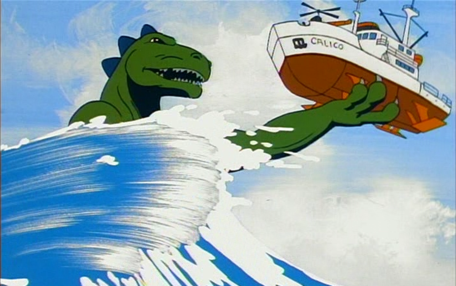 Godzilla Island: T.V. Review: Godzilla The Original Animated Series ...