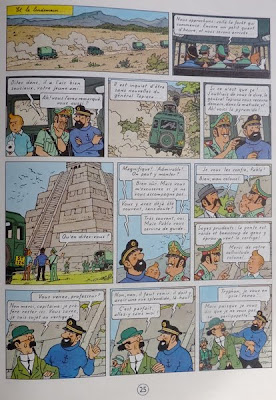 Garage de poche Tintin: Le Land Rover du général Tapioca N°43