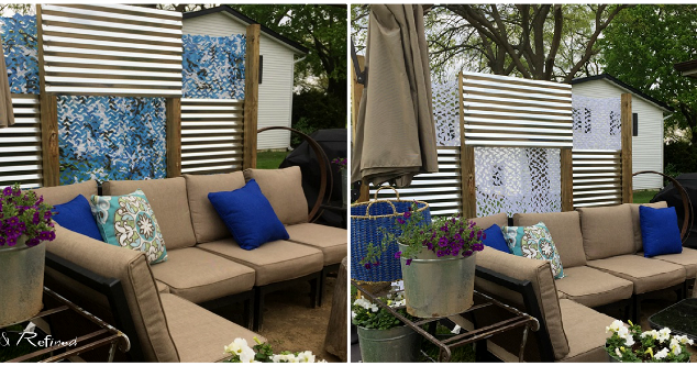 Privacy Screen | Rustic & Refined