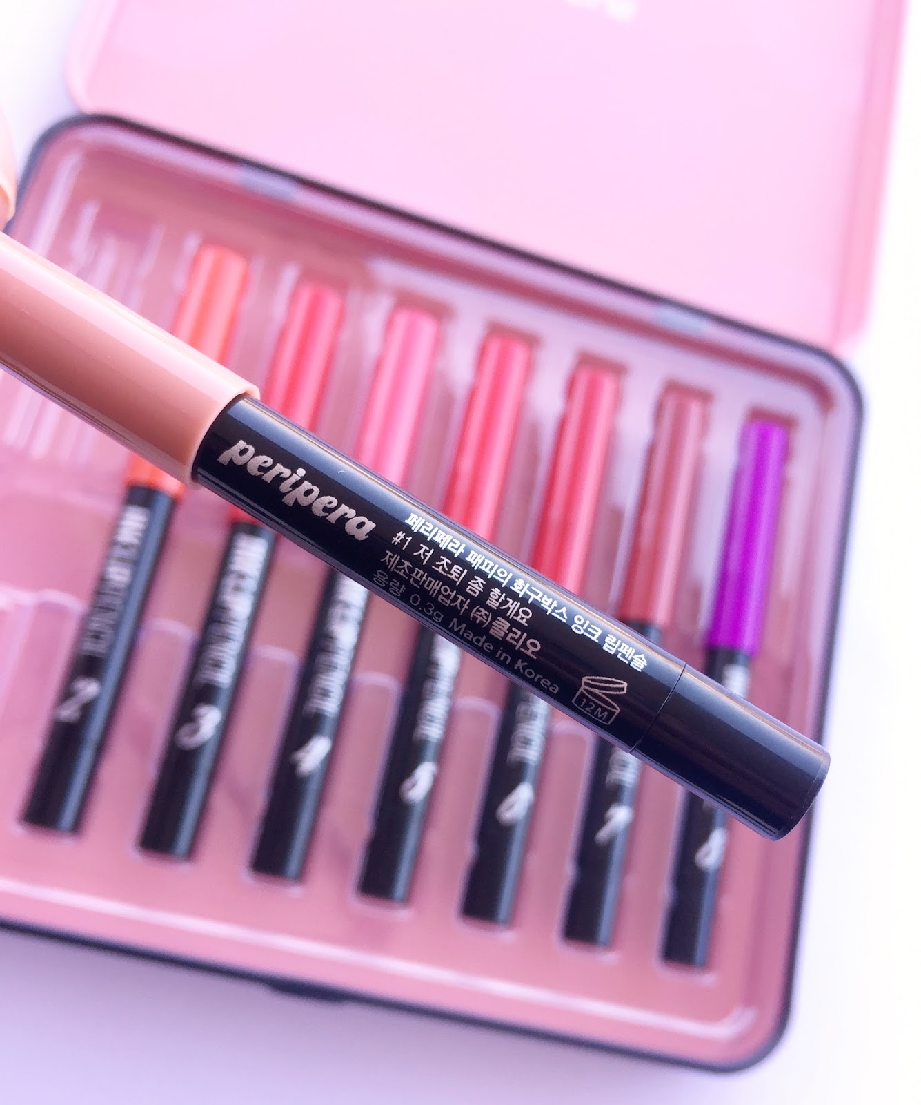 [Peripera] Fashion People's Box INK Lip Pencil | Korean Beauty Dream