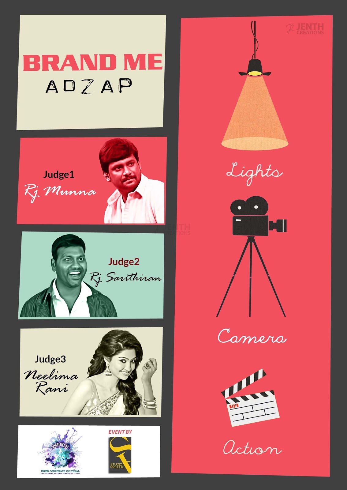 Vimoksh Adzap Poster Design | Jenth Creations