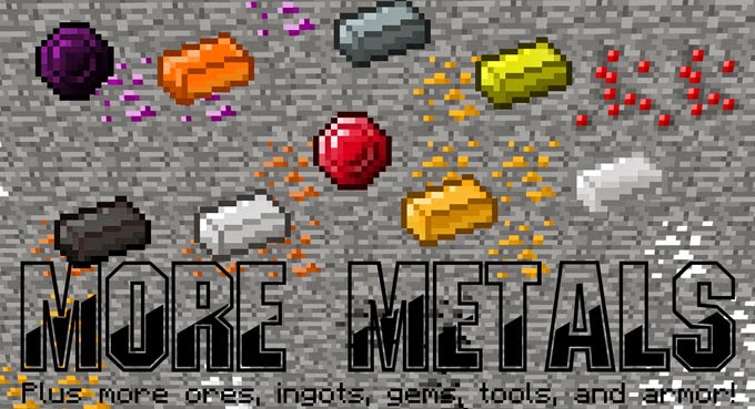 MINECRAFT WIKI: More Metal Mod 1.7.10