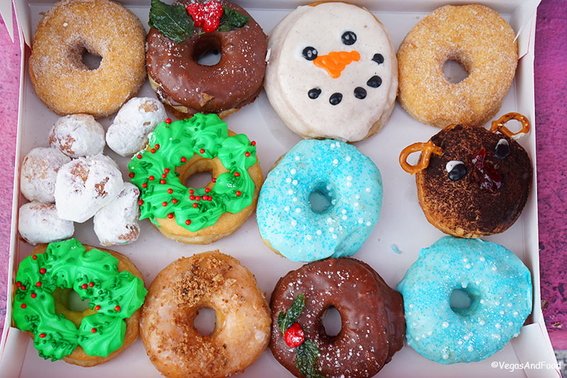 Trejo’s Coffee and Donuts featuring Christmas Donuts - Vegas and Food