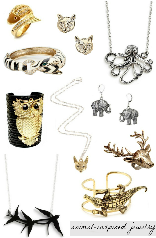 Fashion Smashion: Trend to Try: Animal-Inspired Jewelry