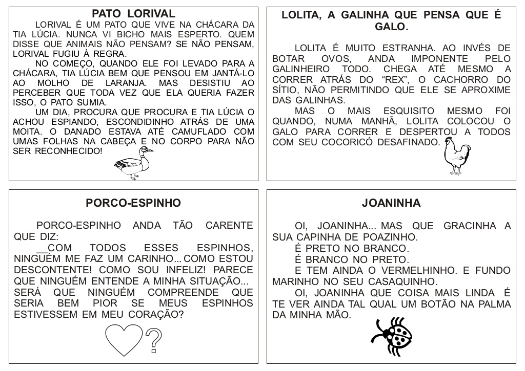 BAUZINHO DA WEB - BAÚ DA WEB : Pequenos textos para alfabetização 1º ...