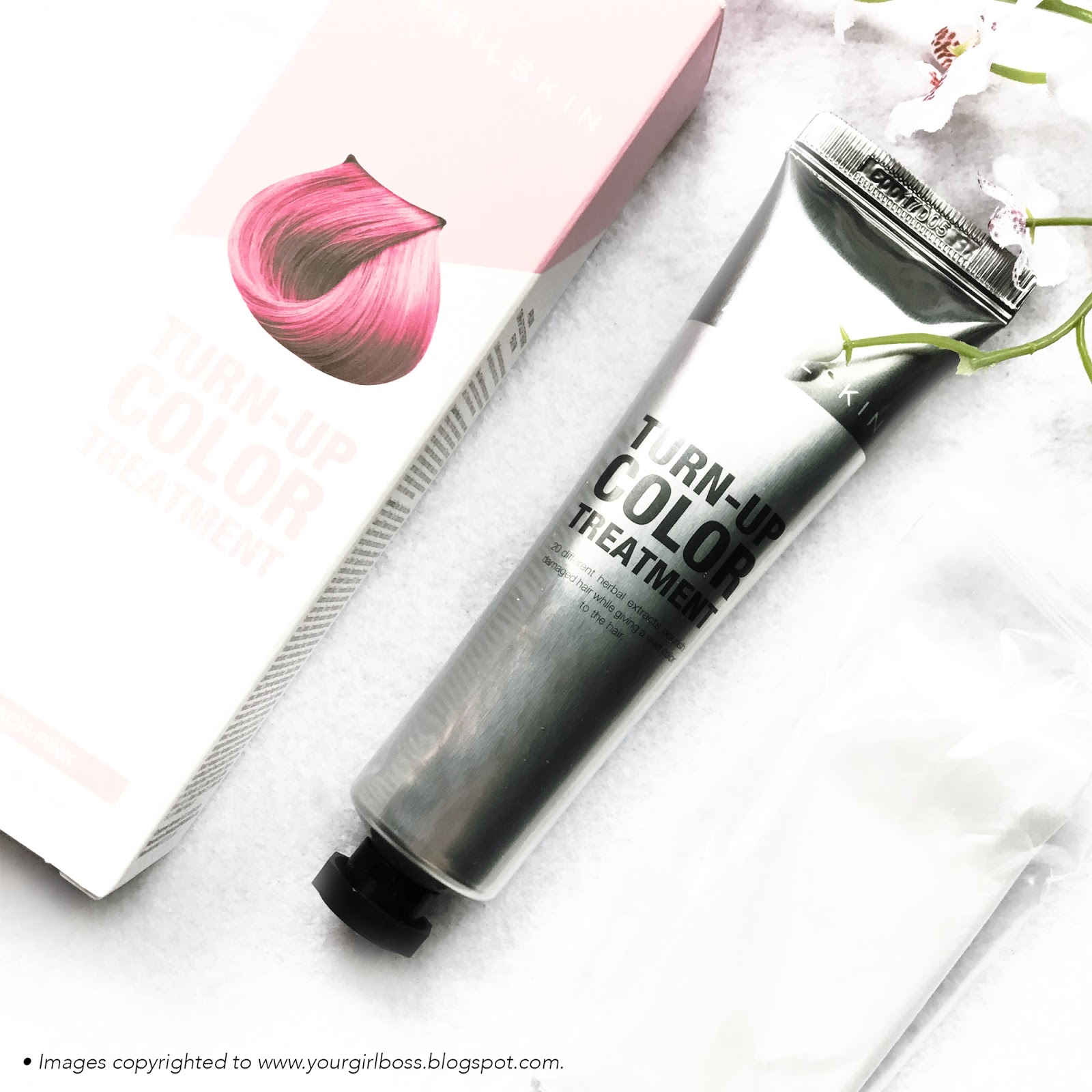 April Skin Turn Up Colour Treatment Hair Dye Review - Jean Kuah's ...