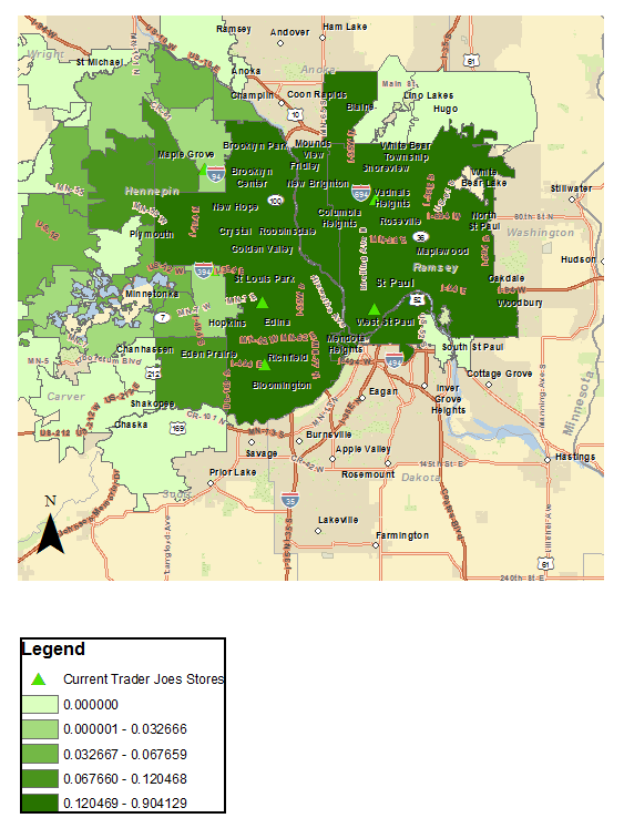 Ian Godin Geog 352 Blog: Trader Joes Site Selection
