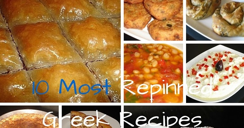 Authentic Greek Recipes: 10 Most Repinned Greek Recipes for March 2016