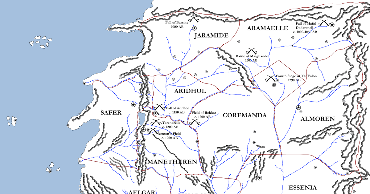 Wheel Of Time Map Shadar Logoth