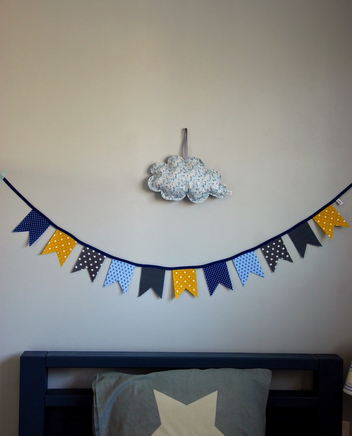 Rose & Blue La boutique: Guirlande fanions