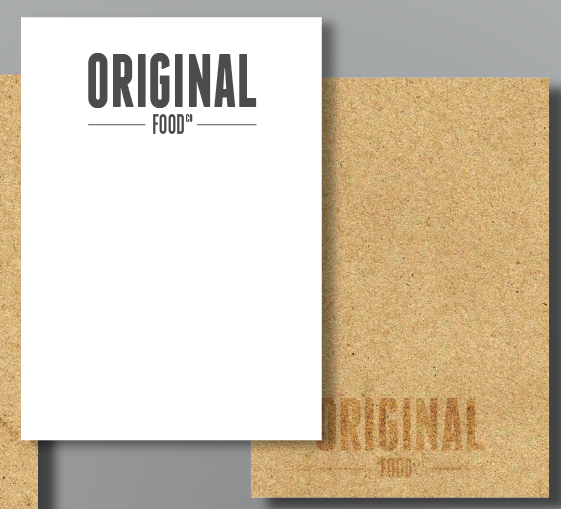 Design Practice: Original food Stationary