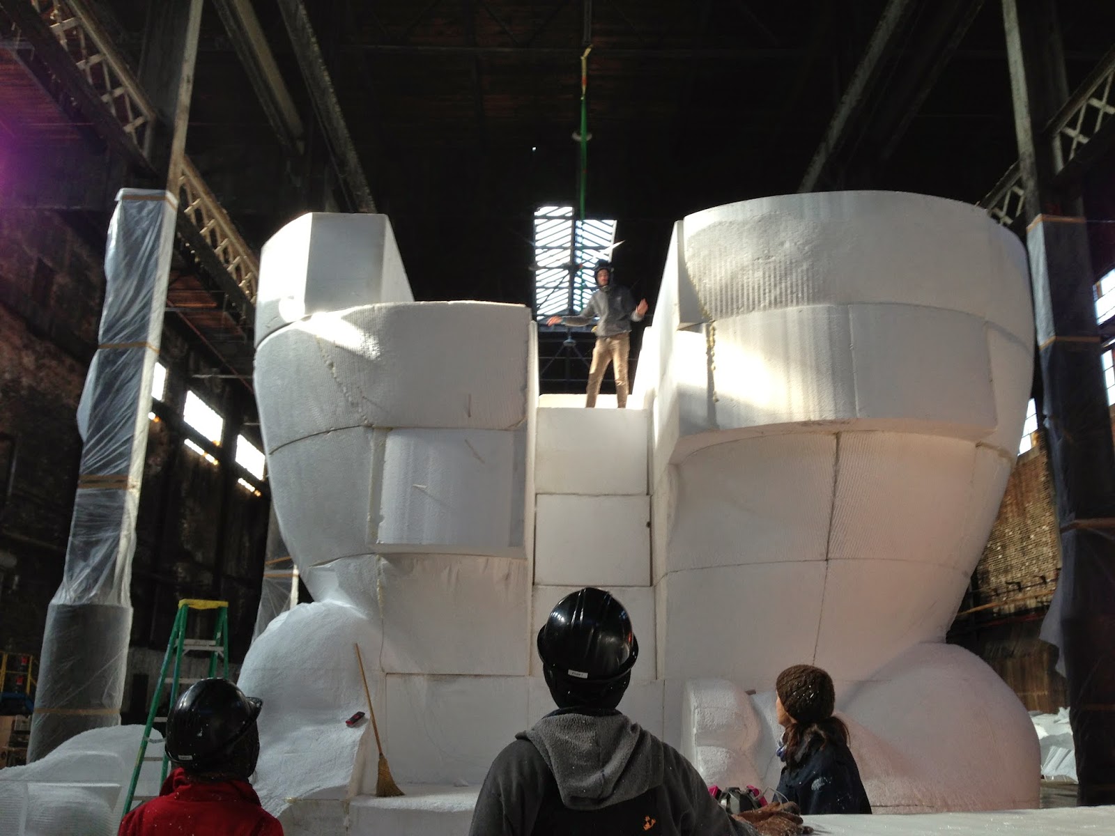 Michael Ferrari-Fontana: Carving a Sugar Coated Colossus for Kara Walker