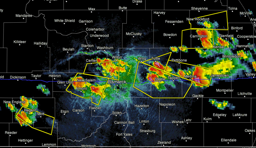The Weather Centre: StormTrack: July 24: Bismarck, ND