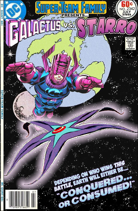 Super-Team Family: The Lost Issues!: Galactus Vs. Starro