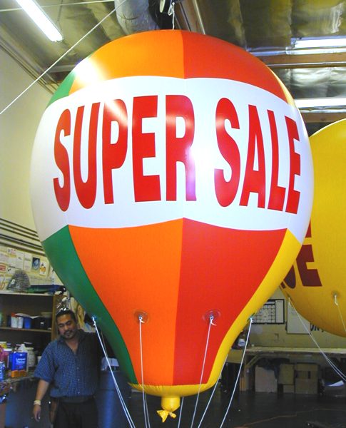 Star Advertising Balloons and Searchlights: Advertising Balloons ...
