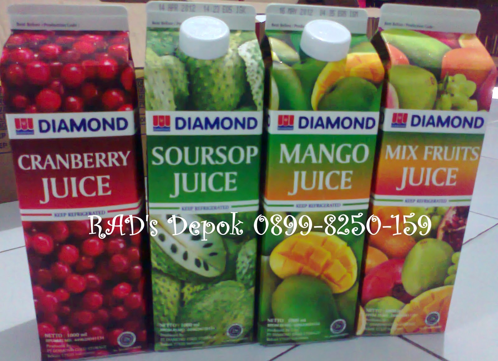 RAD Supplier Food and Beverage: Jungle Jus & Diamond Juice, Fresh Juice