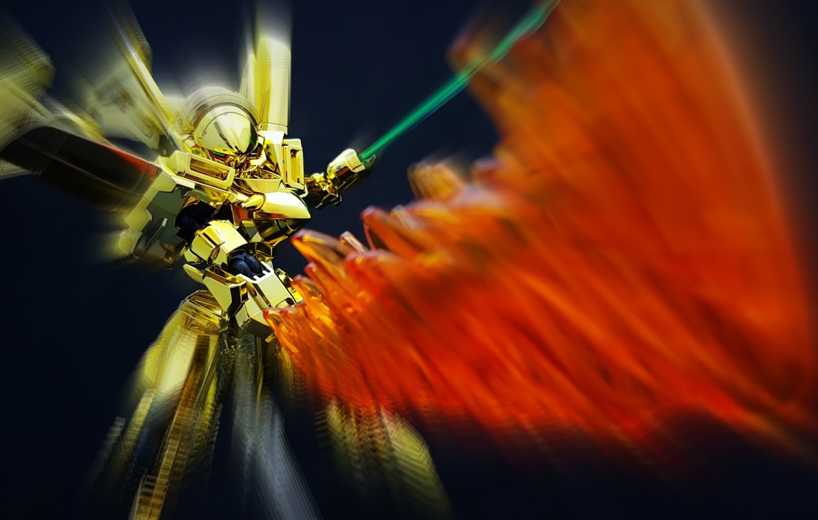 Gunplanerd: [Kit Insight] Bandai LBX Ikaros Force (Limited Gold Ver ...