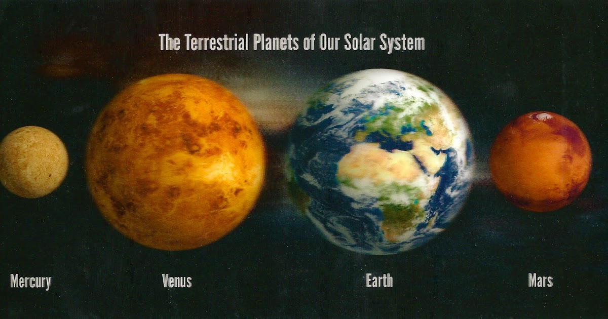 My Favorite Space Postcards: The Terrestial Planets of Our Solar System ...