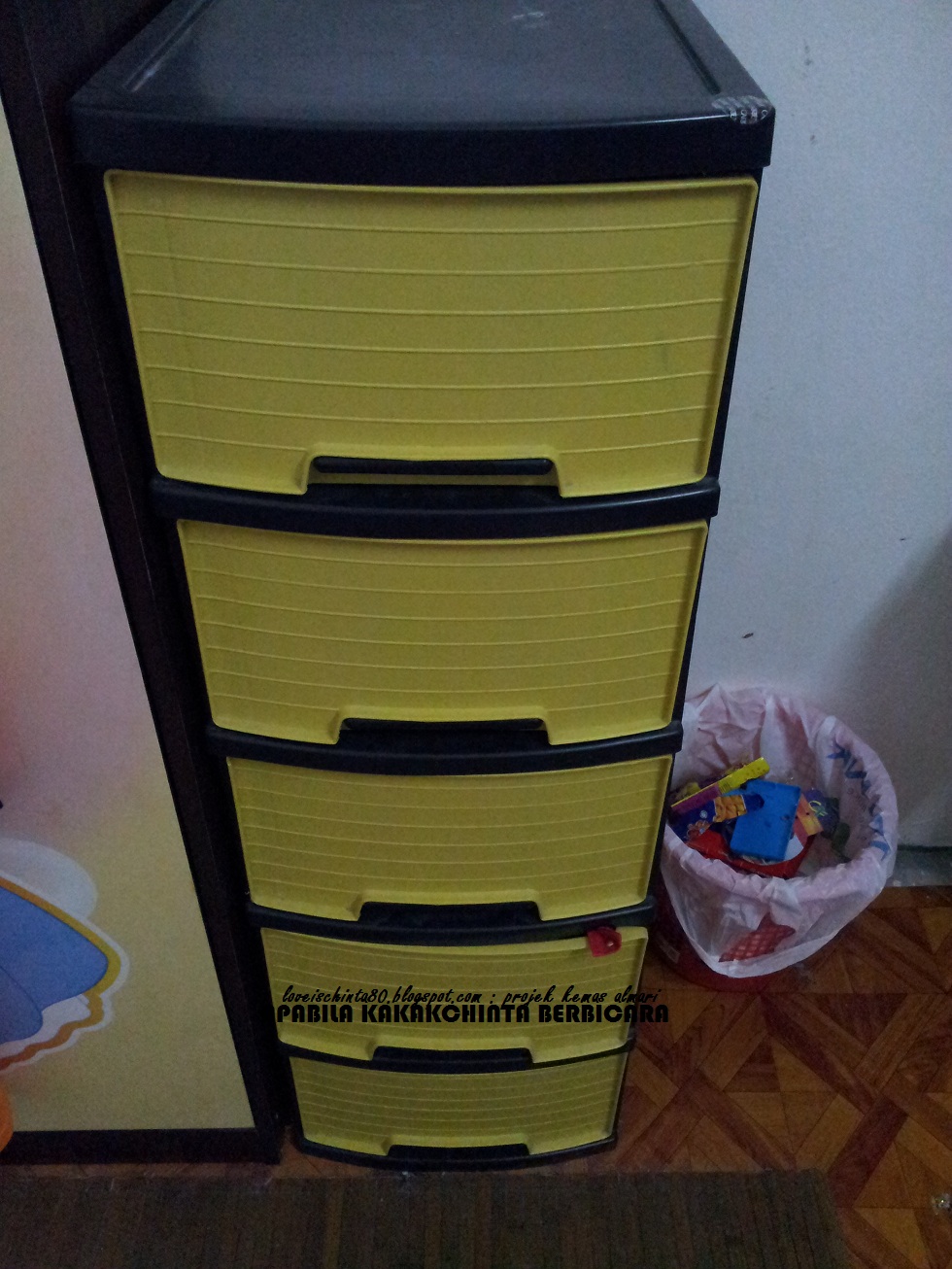 ~apabila Kakakchinta bicara~: Projek Mengemas : Rak Plastik