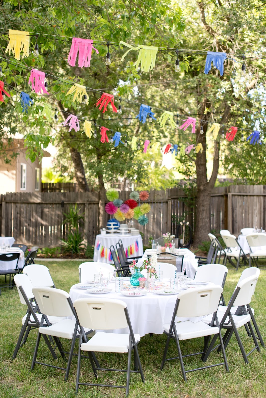 Domestic Fashionista: Tissue Paper Party Decorations