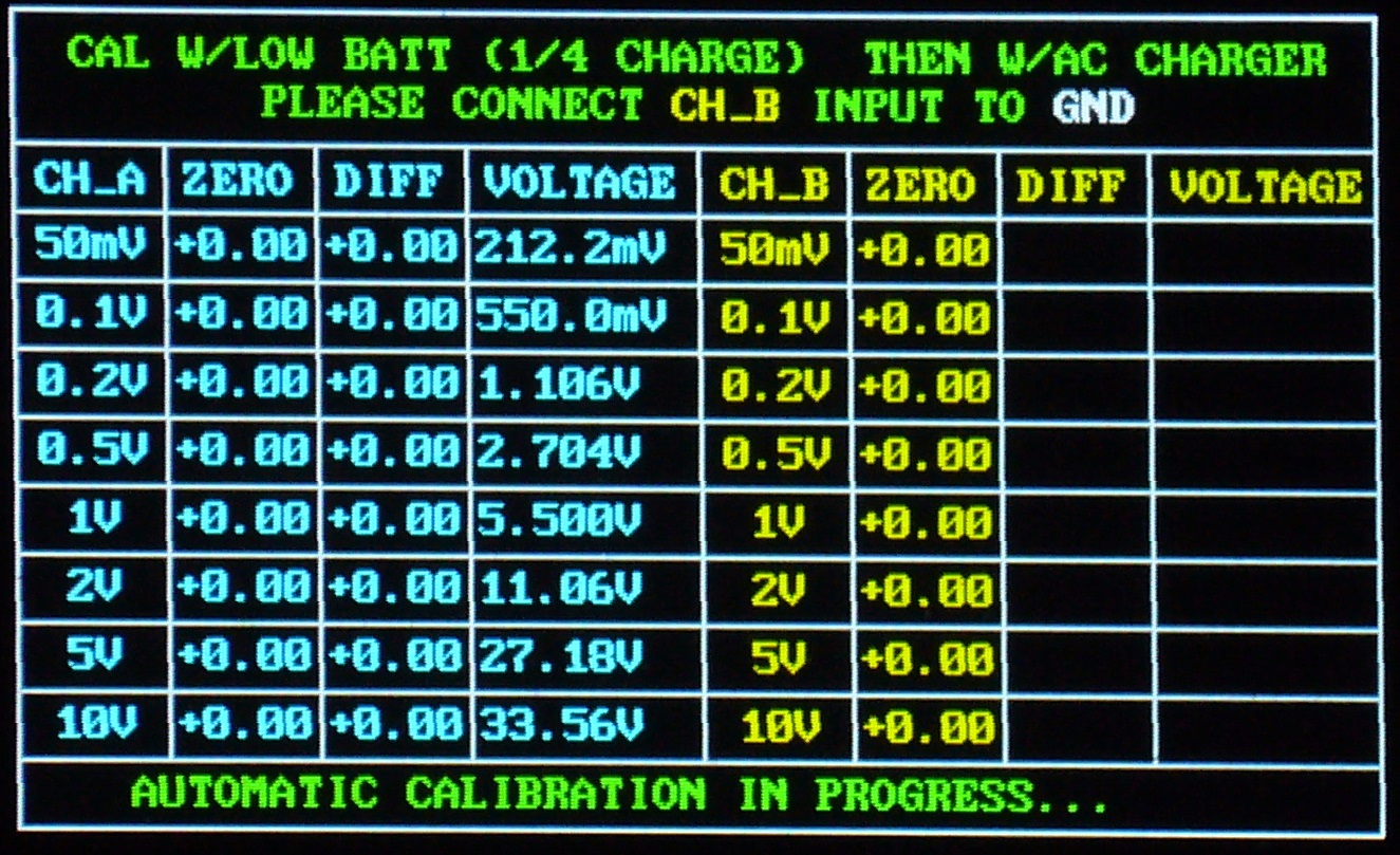 マーティーの工房日誌: 携帯オシロ DSO QUAD "DS203" のキャリブレーション