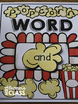 Popcorn Words | Mrs. Bremer's Class