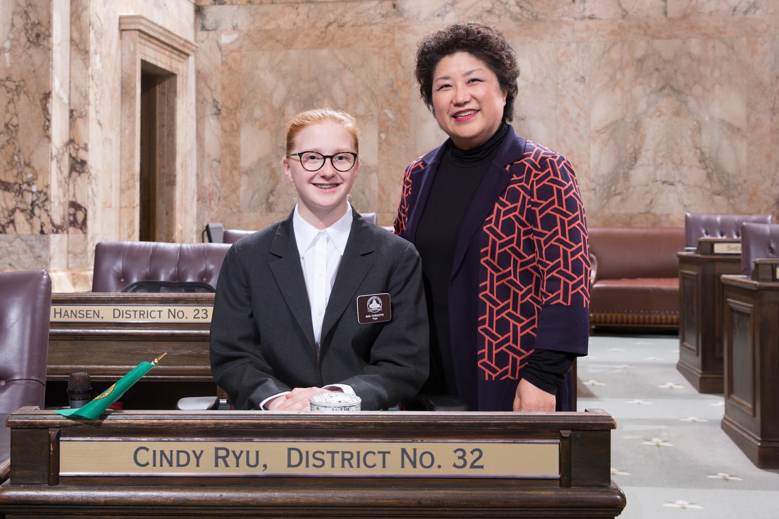 Shoreline Area News: St. Luke student serves as Legislative Page